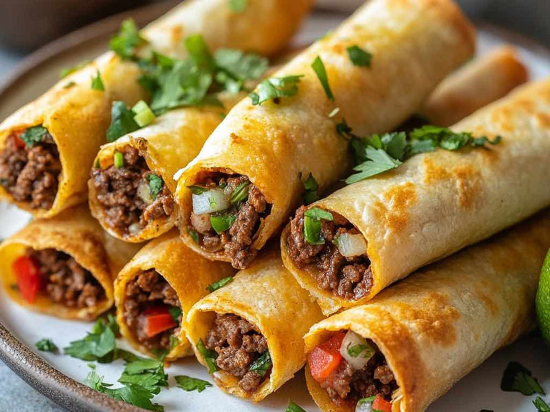 Ground Beef Taquito Recipe