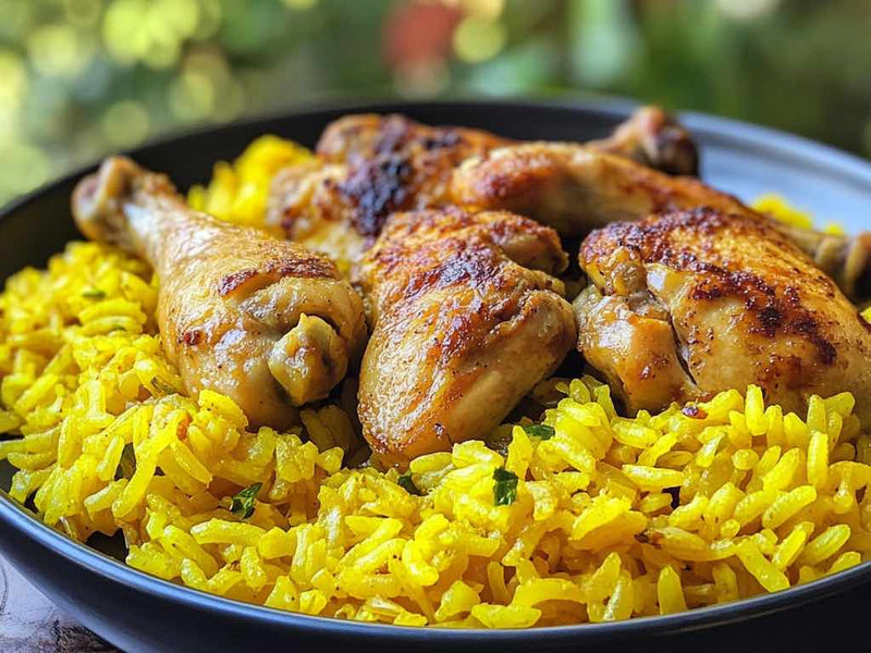 Chicken and Yellow Rice Recipe: A Flavorful and Comfort Dish – One Stop ...
