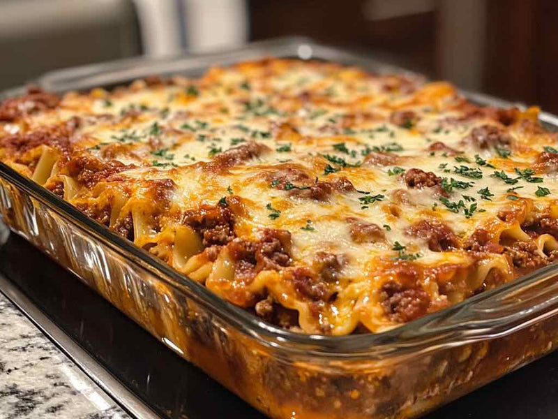 Easy Oven-Ready Lasagna Recipe (No Boil, No Fuss!) – One Stop Halal