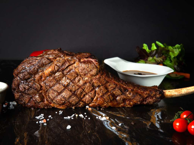 Mastering the Art of Culinary Elegance: Reverse Sear Tomahawk Steak ...