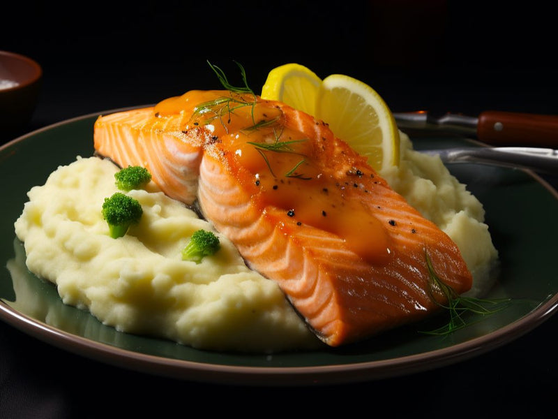 Dinner Perfection: Salmon and Mashed Potatoes – One Stop Halal